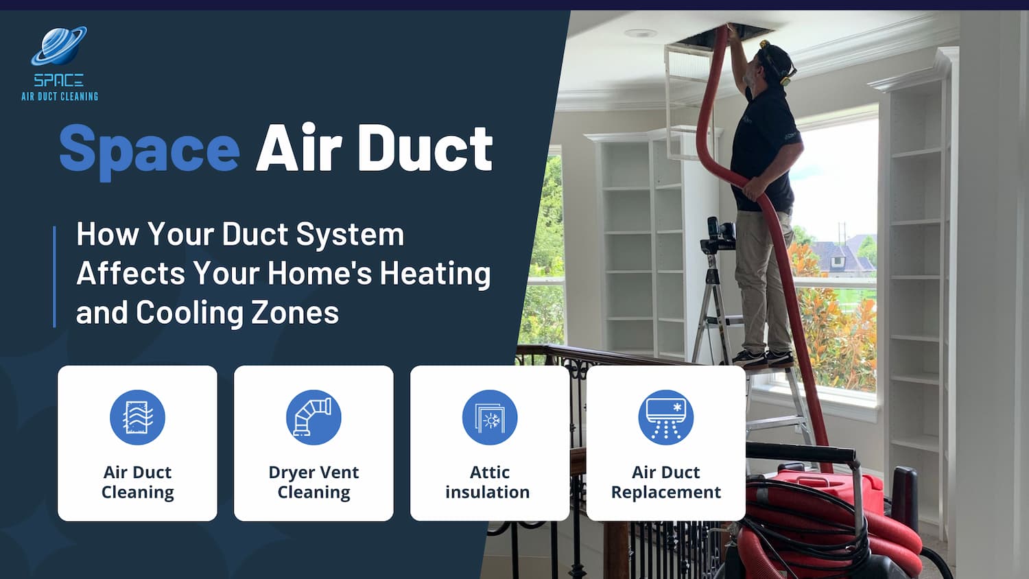 Optimize Ducts for Better Comfort | Space Air Duct Cleaning