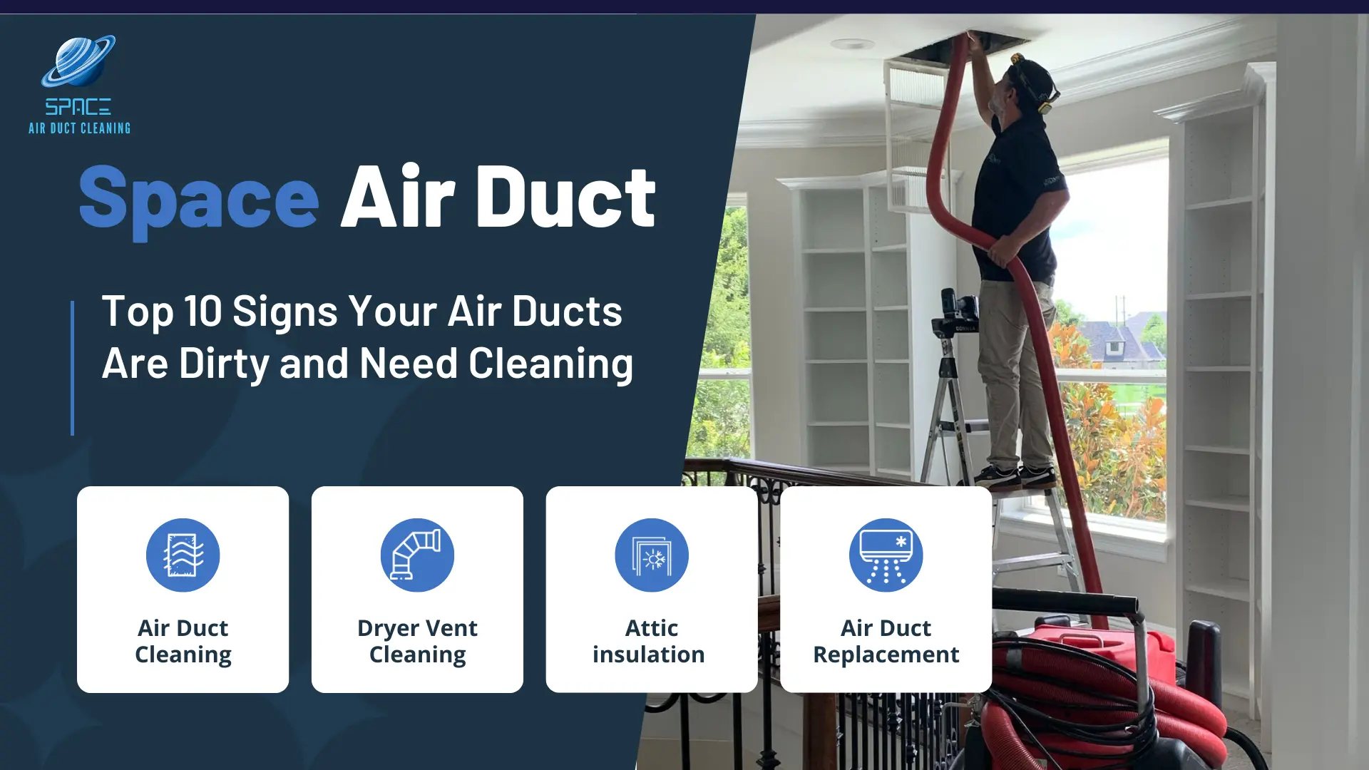 10 Clear Signs Your Air Ducts Need Cleaning | Space Air Duct